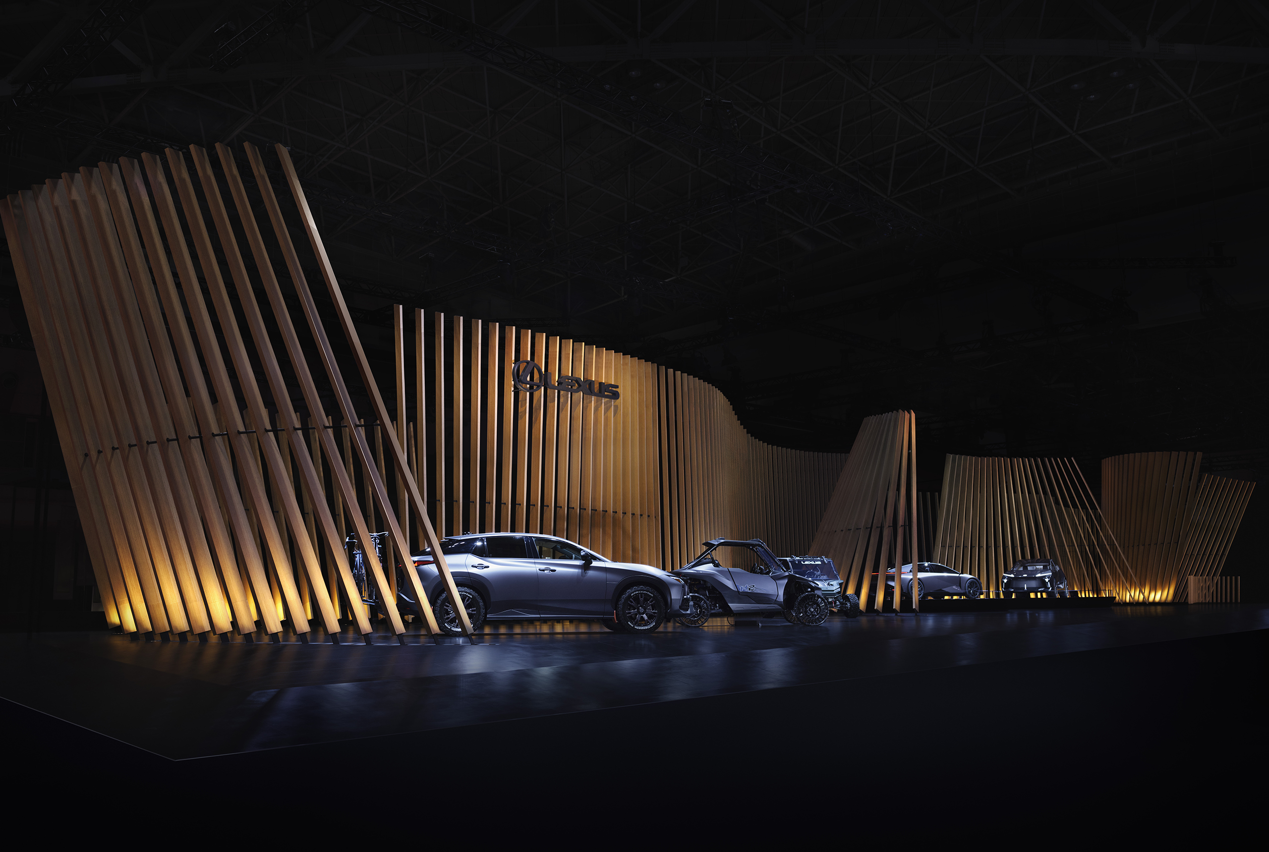 LEXUS JAPAN MOBILITY SHOW SPACE DESIGN - Tatsuki Ikezawa