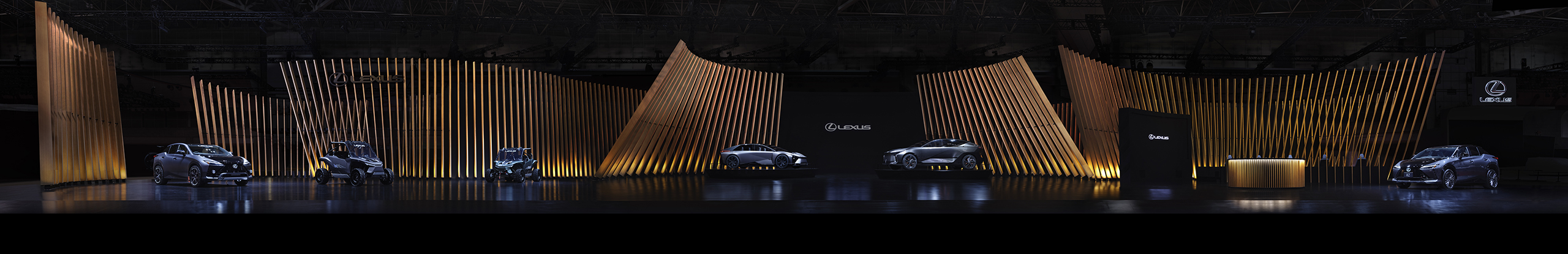 LEXUS JAPAN MOBILITY SHOW SPACE DESIGN - Tatsuki Ikezawa