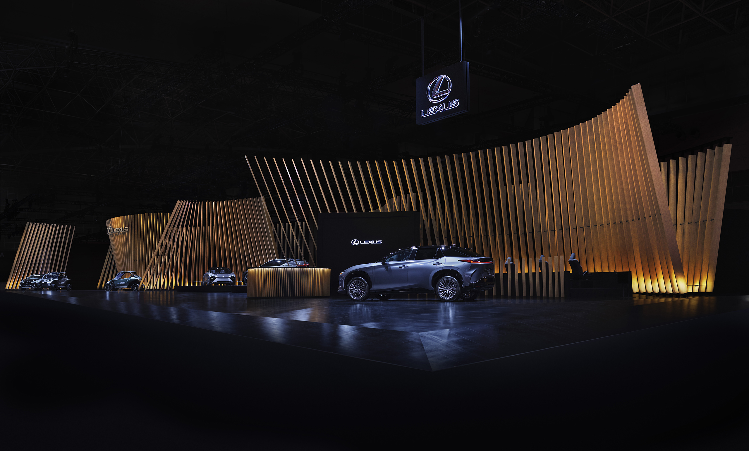 LEXUS JAPAN MOBILITY SHOW SPACE DESIGN - Tatsuki Ikezawa